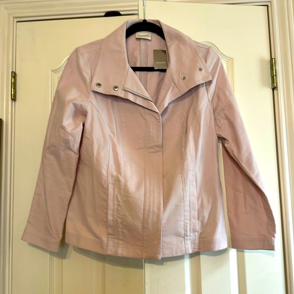 Chico's | Jackets & Coats | Nwt Light Pink Jacket | Poshmark